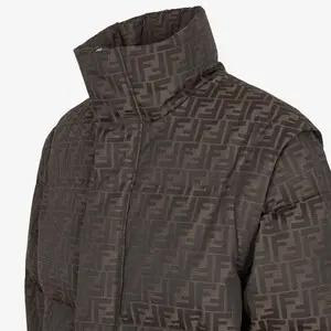 Fendi Ff Jacquard Puffer Jacket