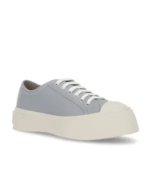 Marni Pablo Round Toe Sneakers - Gray
