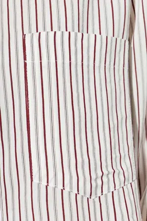 Isabel Marant Étoile Fleora Striped Shirt - White