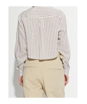 Isabel Marant Étoile Fleora Striped Shirt - White