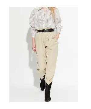 Isabel Marant Étoile Fleora Striped Shirt - White