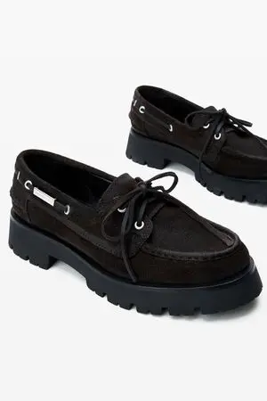 Alexander Wang Carson Boat Loafers - Brown