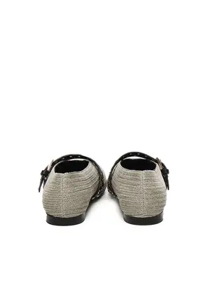 BIBI LOU Buckled Tapered Flat