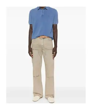 Isabel Marant Étoile Embroidered Logo Polo Shirt
