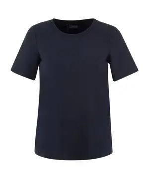 Max Mara Logo Embroidered Crewneck T-shirt