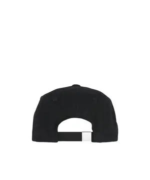 We11Done Logo Embroidered Baseball Cap - Black
