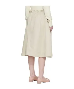 MAISON MARGIELA Midi Skirt - Beige