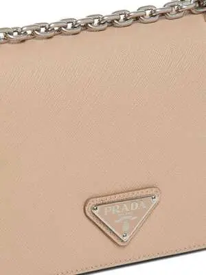 Prada Chain-link Trim Shoulder Bag