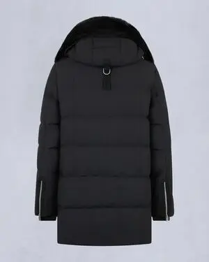 Moose Knuckles Cloud Neoshear Parka With Fur Trim