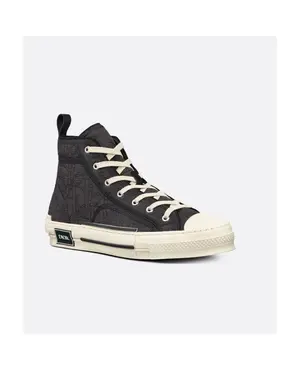 Dior B23 High-top Casual Sneakers - Black
