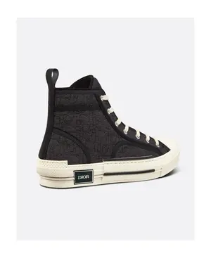 Dior B23 High-top Casual Sneakers - Black