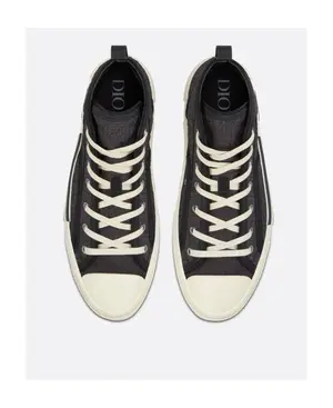 Dior B23 High-top Casual Sneakers - Black
