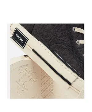 Dior B23 High-top Casual Sneakers - Black