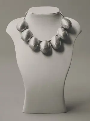 Jacquemus The Raisin Necklace - Silver