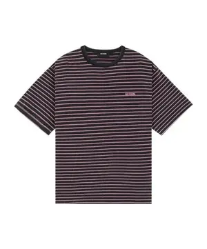 We11Done Logo Striped T-shirt
