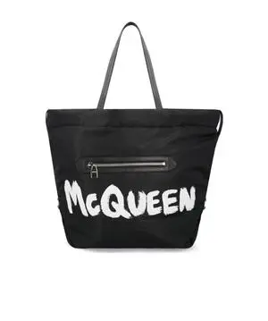 Alexander Mcqueen Printed Totes