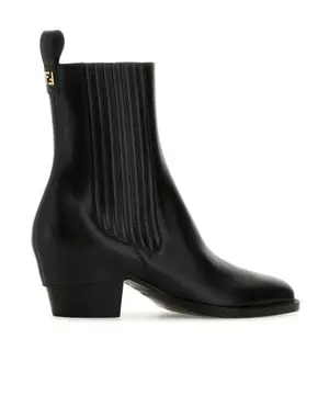 Fendi Square-toe Ankle Boots