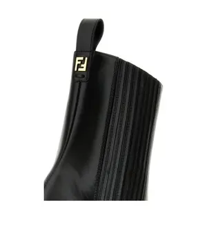 Fendi Square-toe Ankle Boots