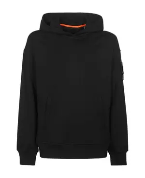 Moose Knuckles Logo-patch Cotton Hoodie
