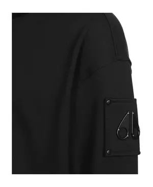 Moose Knuckles Logo-patch Cotton Hoodie