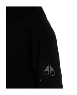 Moose Knuckles Logo-patch Cotton Hoodie