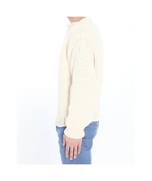 Dior For My Real Friends" Long-sleeve Knit Sweater