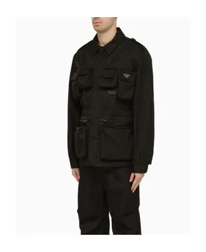 Prada Multi-pocket Shirt Jacket