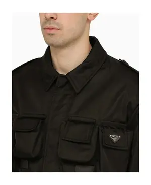 Prada Multi-pocket Shirt Jacket