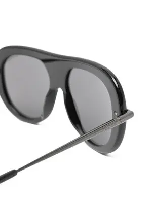 Loewe Pilot Frame Sunglasses - Black