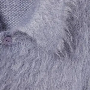 Gucci Brushed Button-up Cardigan - Lilacinus