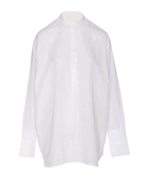 TOTEME Stand Collar Long-sleeve Shirt - No