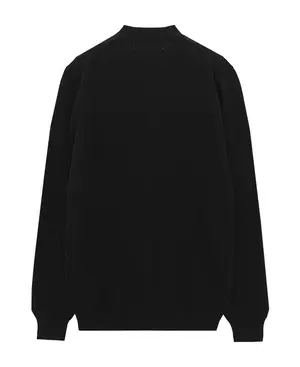 Play Comme Des Garcon Heart-patch Wool Cardigan - Black