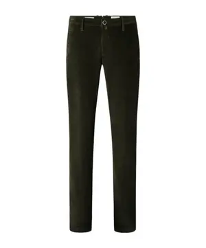 Jacob Cohen Slim-fit Corduroy Trousers - Black