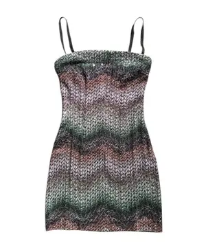 Missoni Bustier Knit Mini Dress