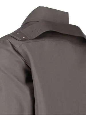 Rick Owens Zip Up Jacket - Gray