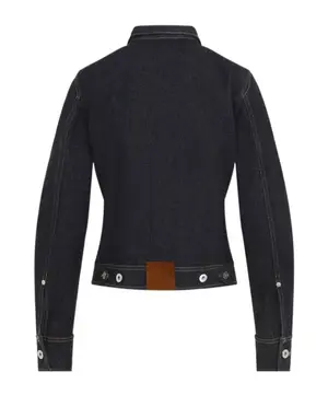 LANVIN Contrast Stitched Buttoned Jacket