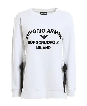Emporio Armani Emblem Printed Side Strap Sweater