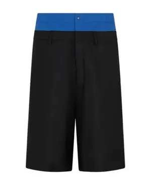 AMBUSH Contrasted Waist Knee-length Shorts