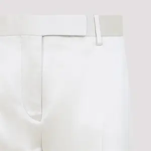 TOM FORD Duchesse Tailored Straight Leg Pants - Beige