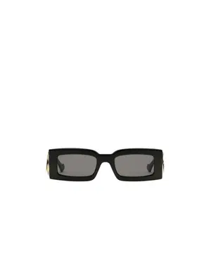 Gucci Rectangle Frame Sunglasses With Gg Plaque