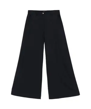 Theory Wide-leg Trousers - Dark Navy