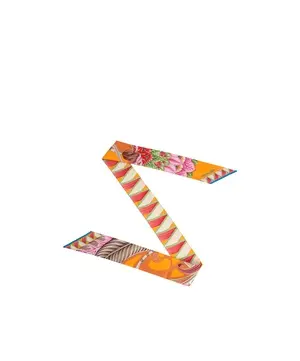 FERRAGAMO Printed Twill Scarf - Multicolor