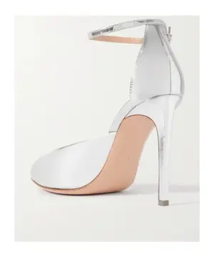 GIANVITO ROSSI Ethel Squared Peep Toe Sandals
