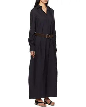 TOTEME Parachute Shirt Dress - Black