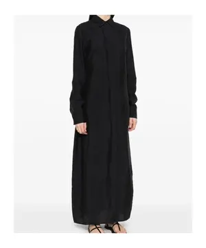 TOTEME Parachute Shirt Dress - Black