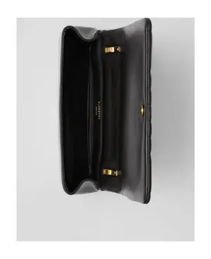 Burberry Lola Logo Plaque Small Crossbody Bag - Black
