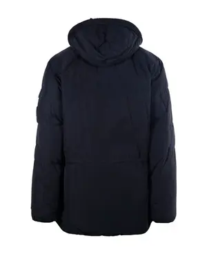 C.P. COMPANY Hooded Puffer Jacket - Black