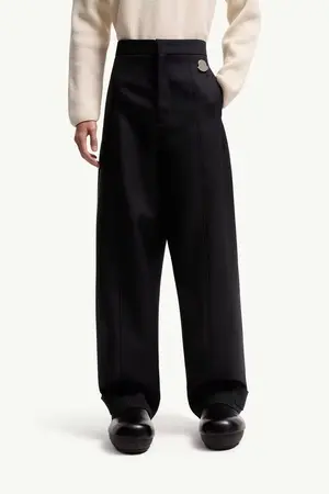 Moncler X Jil Sander Gabardine Tailored Trousers