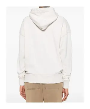 Isabel Marant Étoile Mansel" Logo Print Drawstring Hoodie - White