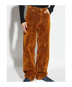 Dries Van Noten Relaxed Belt Loop Trousers